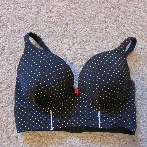 torrid | Intimates & Sleepwear | Nwot Torrid 4ddd Black White Polka Dot ...